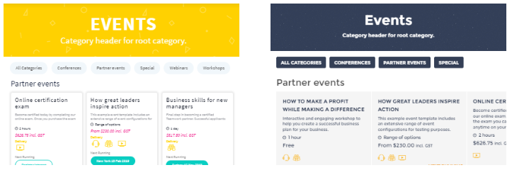 Web control examples – Online Support | Arlo Training & Event Software